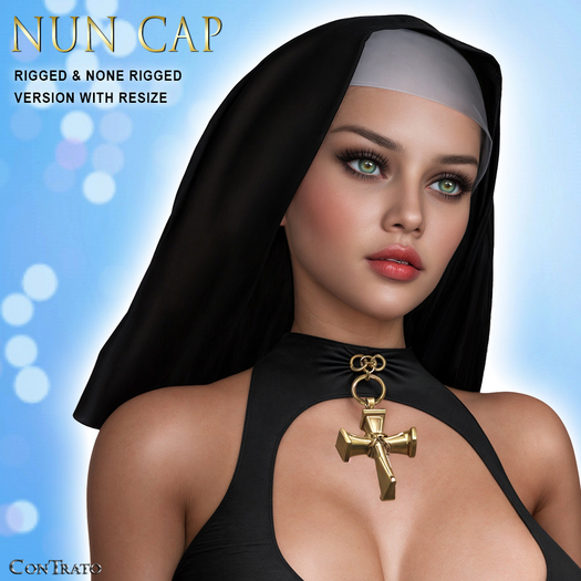 Second Life Marketplace - [ConTrato] Nun Cap